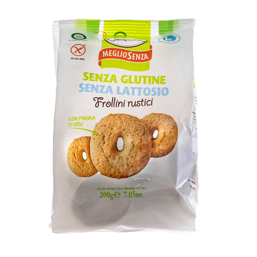 Glutén és laktózmentes omlós keksz - Webshop Tavola Italiana - Pécs